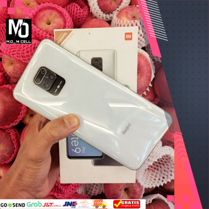Jual XIAOMI REDMI NOTE 9 PRO RAM 8GB / 128GB SECOND LENGKAP MULUS NO ...