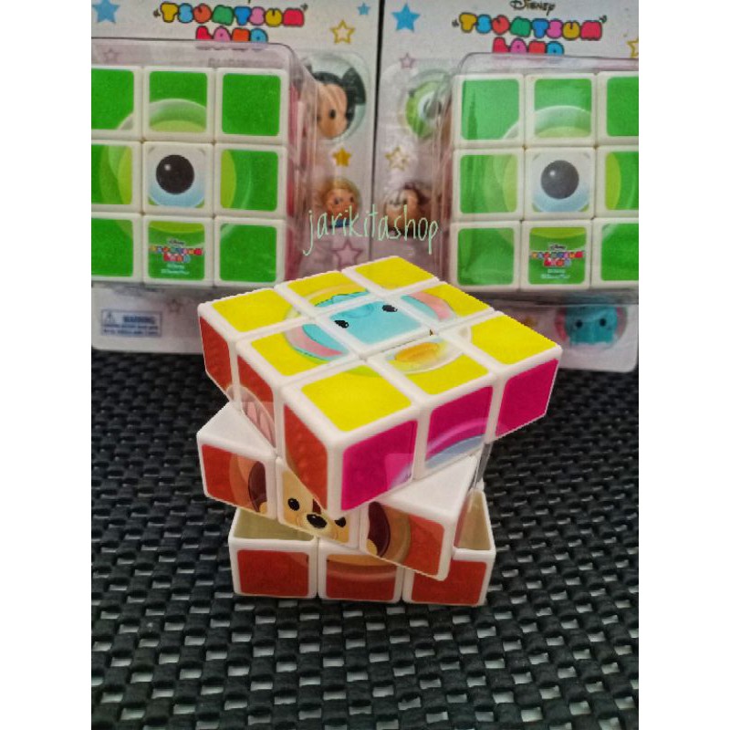 Jual RUBIK CUBE RUBIC KARAKTER DISNEY TSUM TSUM LAND 3x3 CHIBI LUCU IDE ...