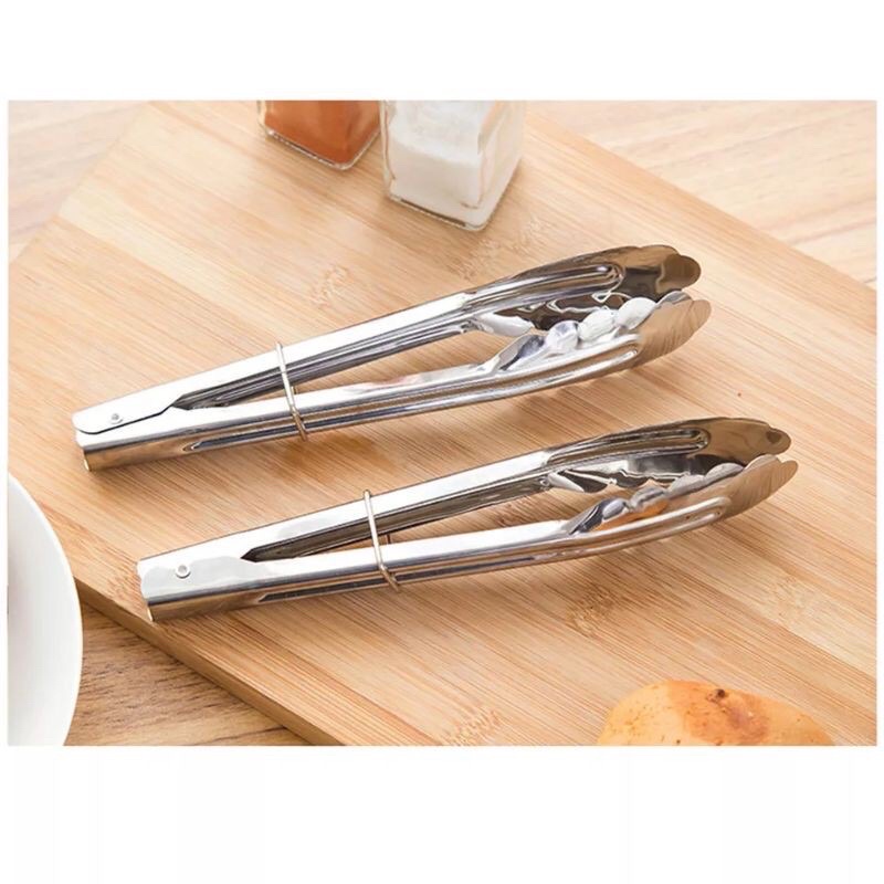 Jual - Capitan Stainless Jepitan Gorengan Penjepit Makanan Capitan Kue ...