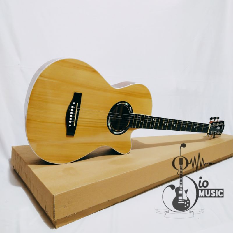 Jual gitar tanam besi Yamaha Apx 500ii elektrik medium full set ...