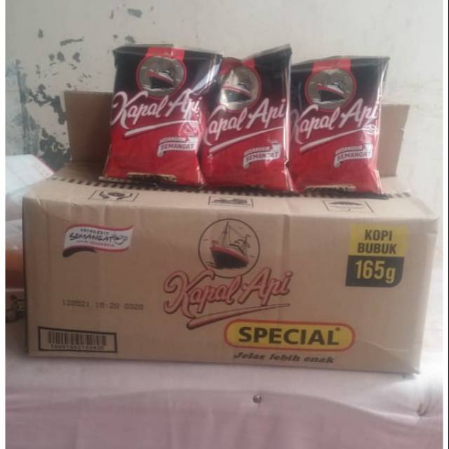Jual Kopi Kapal Api Special 165gr | Shopee Indonesia