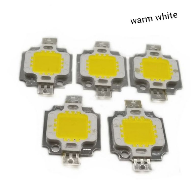 Jual Led 10W 12v mata titik standar dan titik kecil / hpl chip super ...