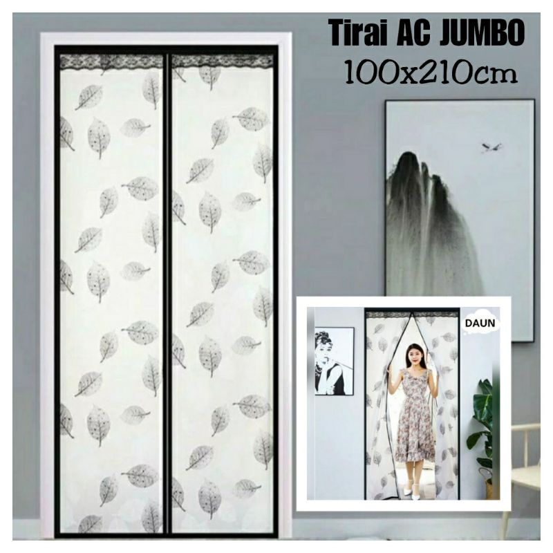Jual JUMBO (Ukuran Lebar 100cm)Tirai Pintu Magnet PVC Good Quality ...