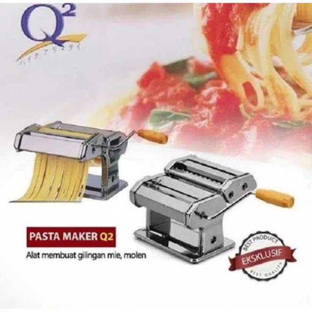Jual Gilingan Mie ATLAS Q2 ORIGINAL bisa Bongkar Pasang pembuat Pasta Maker Molen NOODLE ...