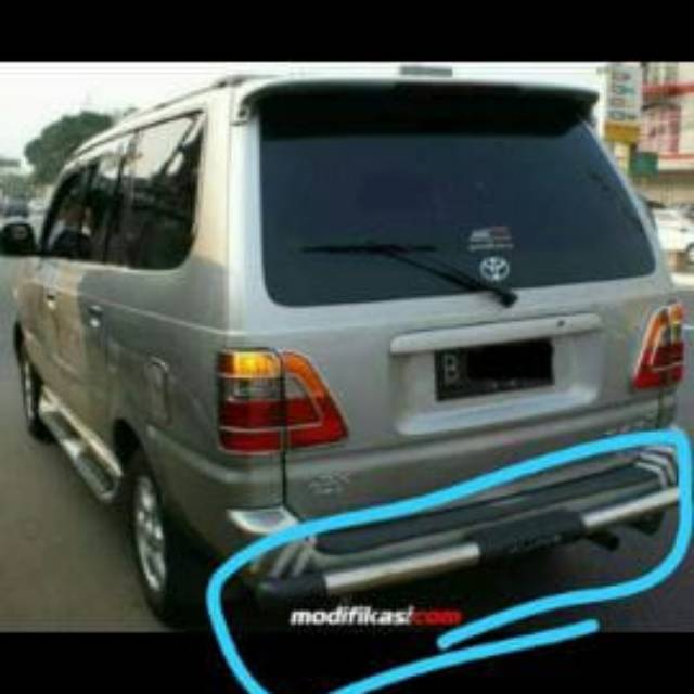 Jual Rearguard foot step pengaman belakang toyota KIJANG GRAND EXTRA ...