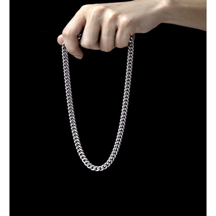 Jual KALUNG TITANIUM PRIA MODEL RANTAI TERBARU ANTI KARAT | Shopee ...