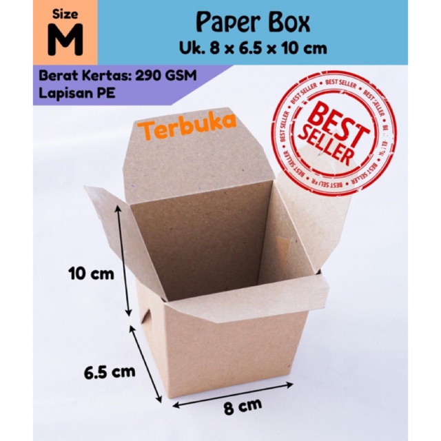 Jual MIN. ORDER 100 PCS! Kemasan / Packaging / Box / Kotak Rice Bowl ...