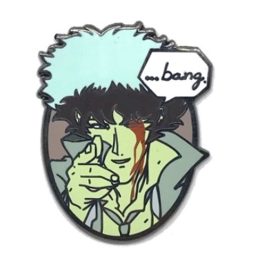 Jual Cowboy Bebop - Spike Spiegel - Hard Enamel Pin | Shopee Indonesia