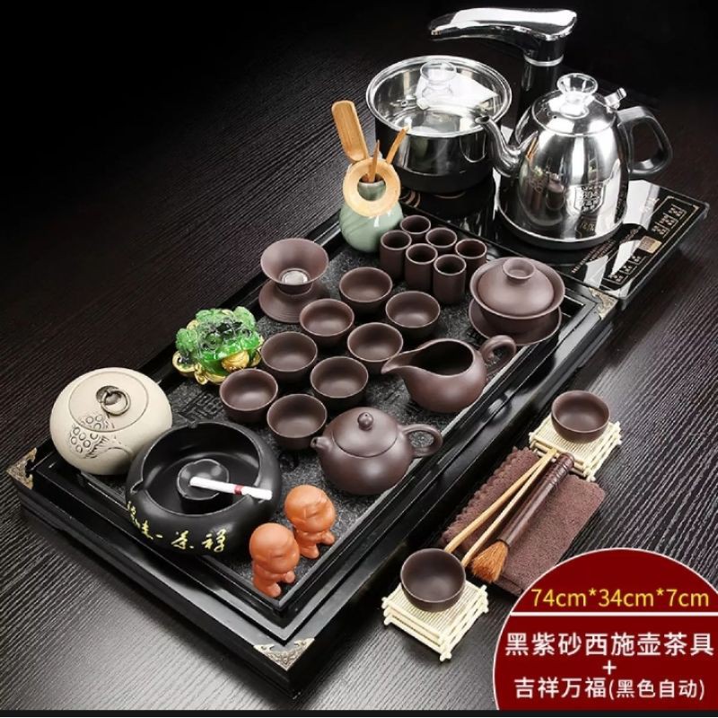 Jual tea set Chinese tea set kungfu tea set / teko set china | Shopee ...