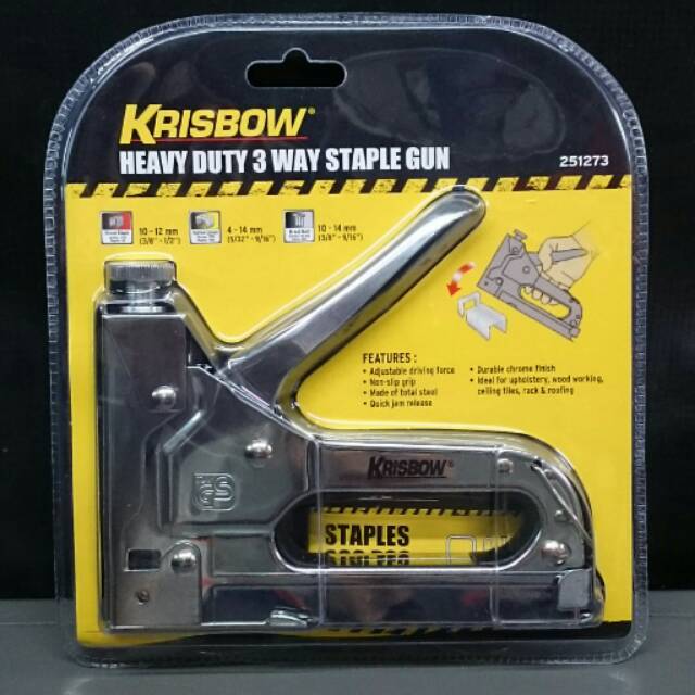 Jual Step Gun / Staple Gun Heavy Duty 3 in 1 | Shopee Indonesia