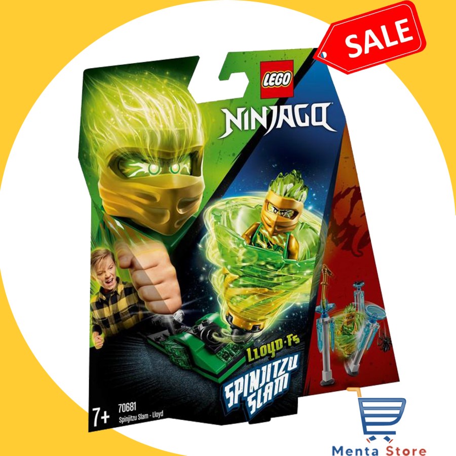 Jual LEGO 70681 NINJAGO Spinjitzu Slam - Lloyd Jutzu Ninja Spin Figures ...
