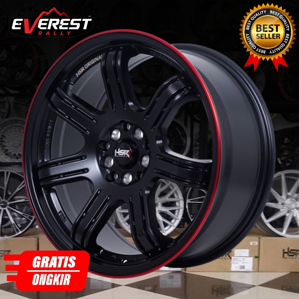 Jual Velg Mobil HSR Wheel Ring 16 Lebar 7 PCD 5x100 5x114,3 Siak Original HSR | Shopee Indonesia