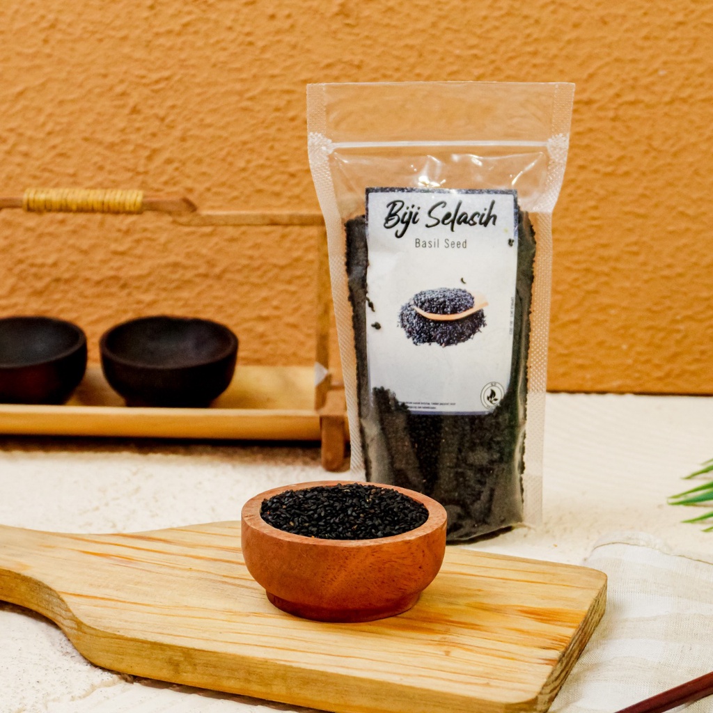 Jual Selasih/ Basil Seed / Biji Selasih / Rempah / Biji Selasih Besar ...