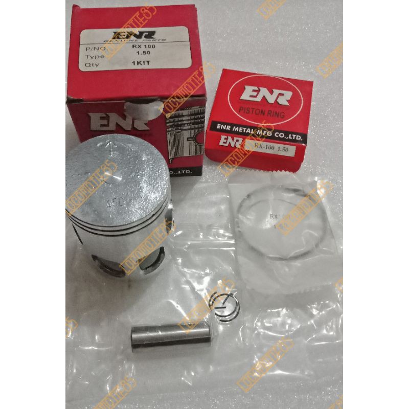 Jual Piston kit Ring Seher Seker Set Yamaha RX100 RX 100 overSize os 150 | Shopee Indonesia