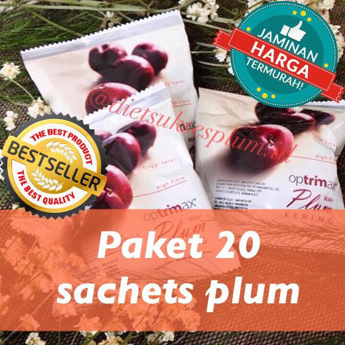 Jual OPTRIMAX BUAH PLUM KERING 20 SACHET UNTUK 20 HARI | Shopee Indonesia