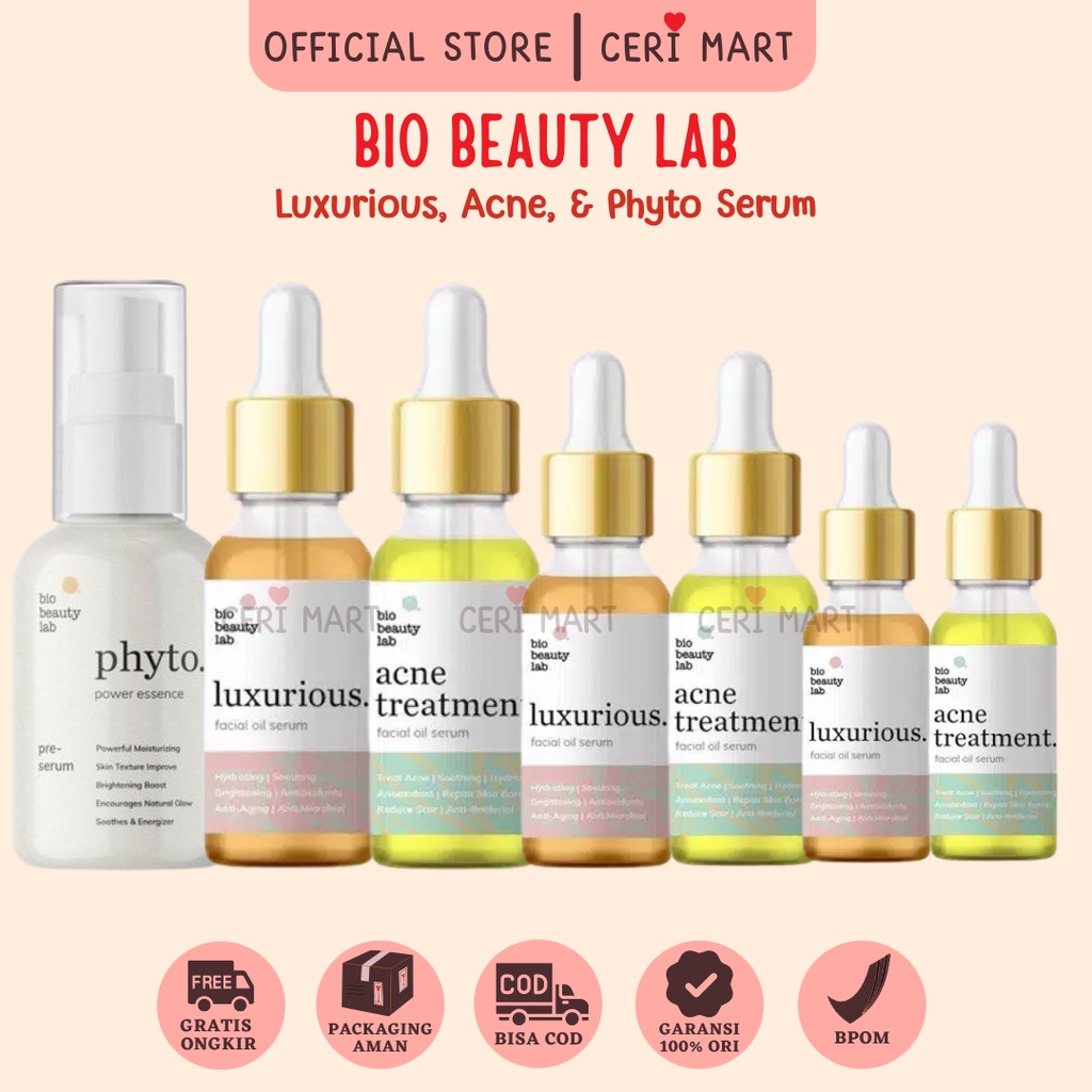 Jual Bio Beauty Lab Luxurious Acne Treatment Facial Oil Serum / Phyto ...