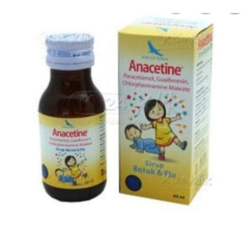 Jual Anacetin Syrup Batuk dan Flu 60ml | Shopee Indonesia