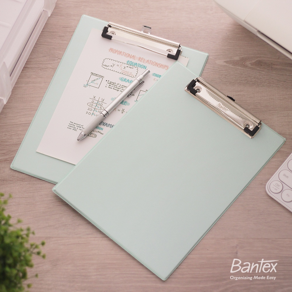 Jual Bantex Clipboard / Papan Jalan / Papan Ujian A5 Cool Aqua 4206 76 ...