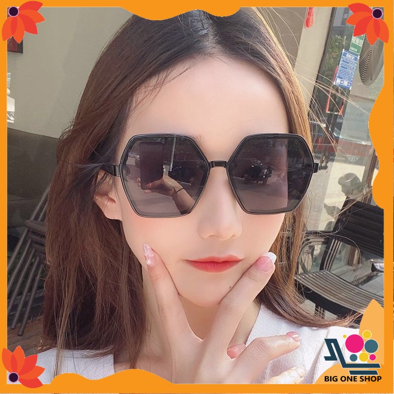 Jual Kacamata Hitam Wanita Hexagon - Kacamata Elegan Retro Wanita Korean Style pria cod | Shopee ...