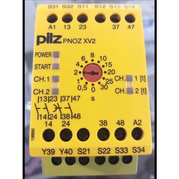 Jual Ez046 Gratis Ongkir Pilz Pnoz Xv2 Time Ring Safety Relay 774500 ...