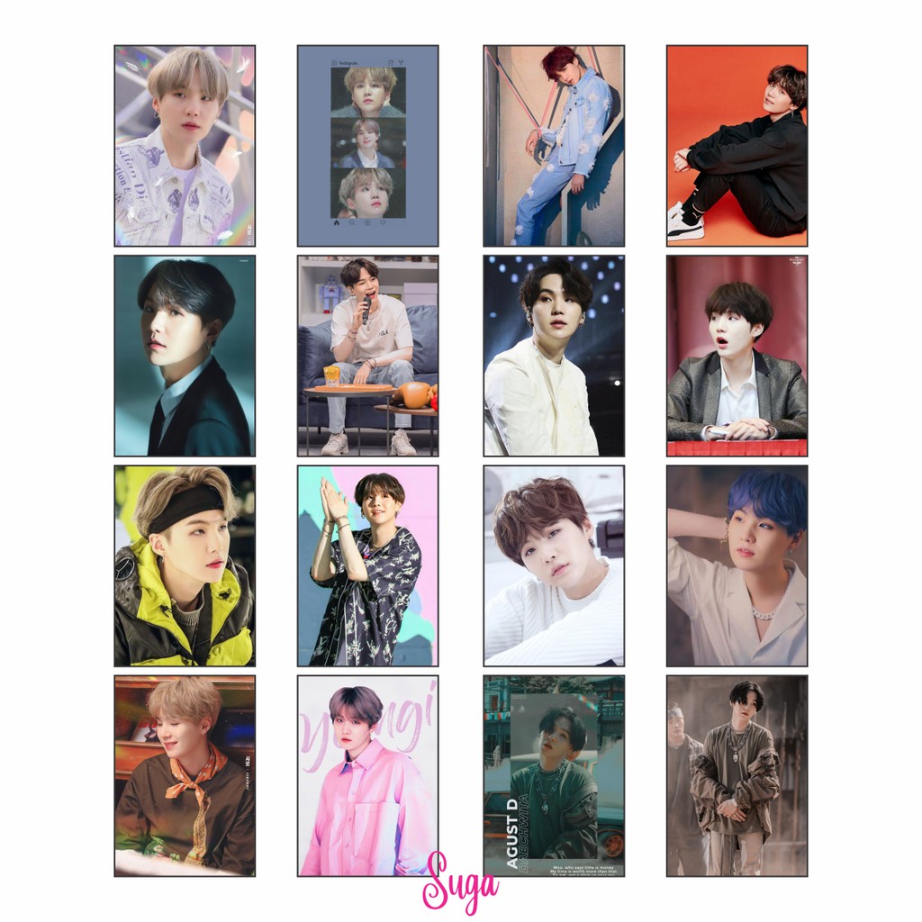 Jual Poster BTS Paket 16pcs A5 Poster KPOP Poster Aesthetic Poster ...