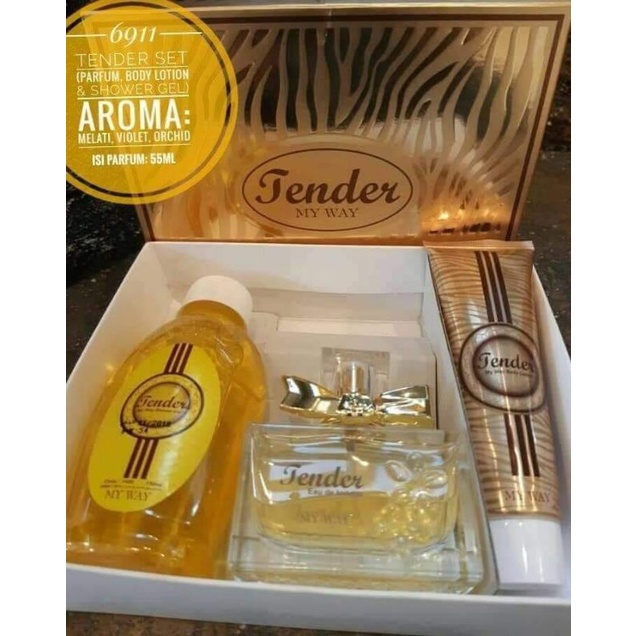 Jual MY WAY PARFUM TENDER SET BUY 1 GET 2 ( EDT 55 ml+ Deo+7Hair Spray ...