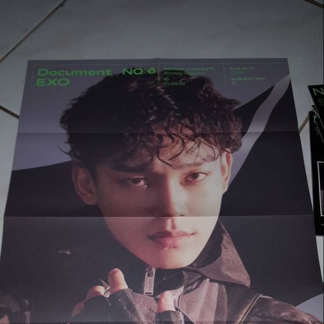 Jual Poster folded chen exo obsession | Shopee Indonesia