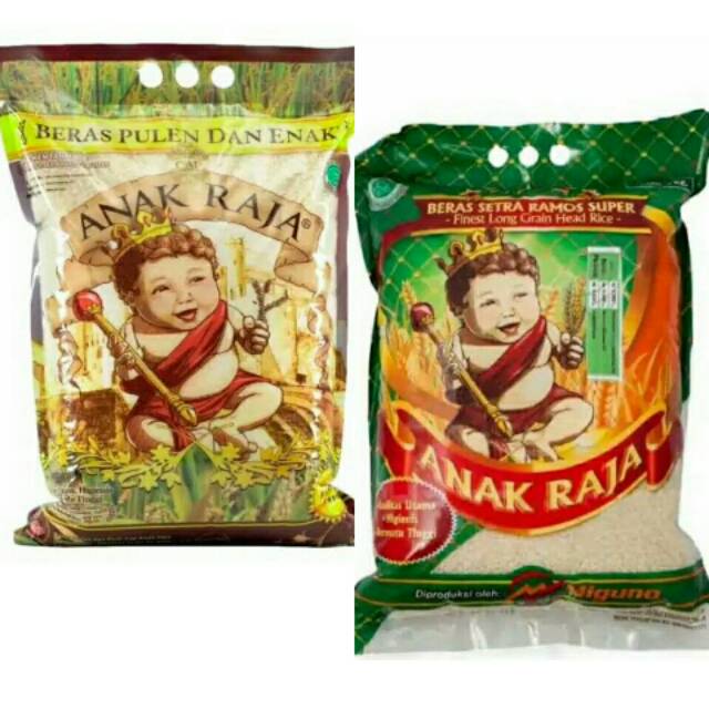 Jual Beras Anak Raja 5 Kg - Pulen / Setra Ramos | Shopee Indonesia