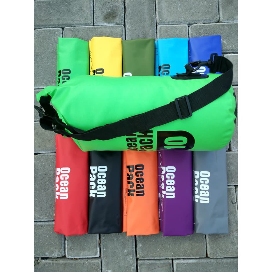 Jual dry bag 10 liter / waterproof bag 10 liter | Shopee Indonesia