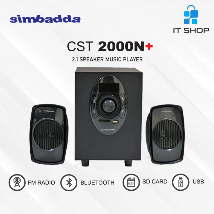 Jual speaker Simbadda Speaker CST-2000N Plus termurah bergaransi ...