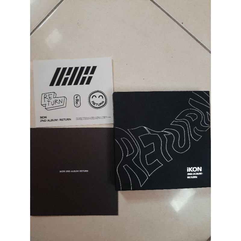 Jual Album IKON Return Black ver (Album only) | Shopee Indonesia