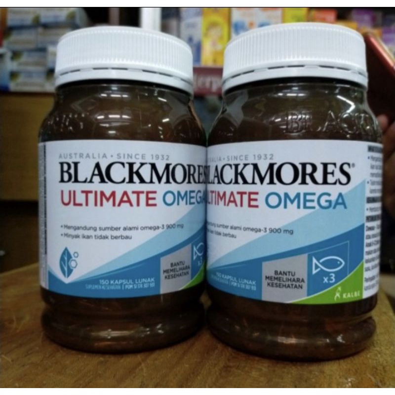 Jual Blackmores black mores ultimate omega 3 minyak ikan fish oil isi ...