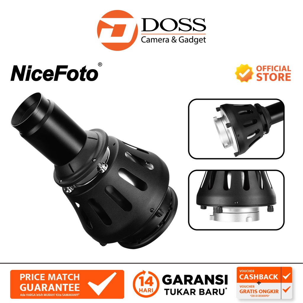 Jual Nicefoto Optical Snoot SN-29A Kit | Shopee Indonesia