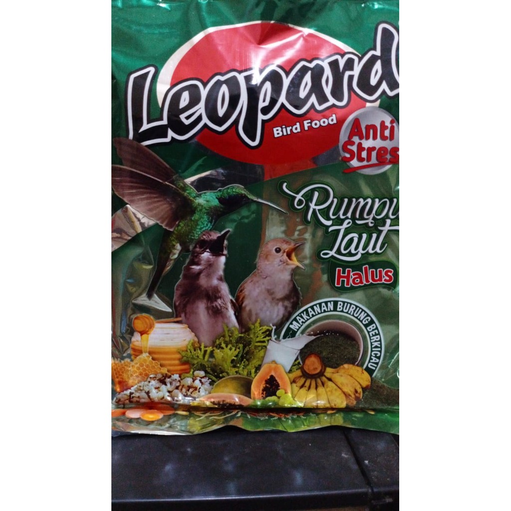 Jual VOER LEOPARD HALUS RUMPUT LAUT MAKAN HARIAN BURUNG BERKICAU ...