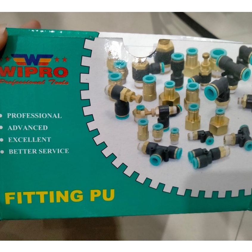 Jual Fitting PU WIPRO SPC - STRAIGHT | Shopee Indonesia