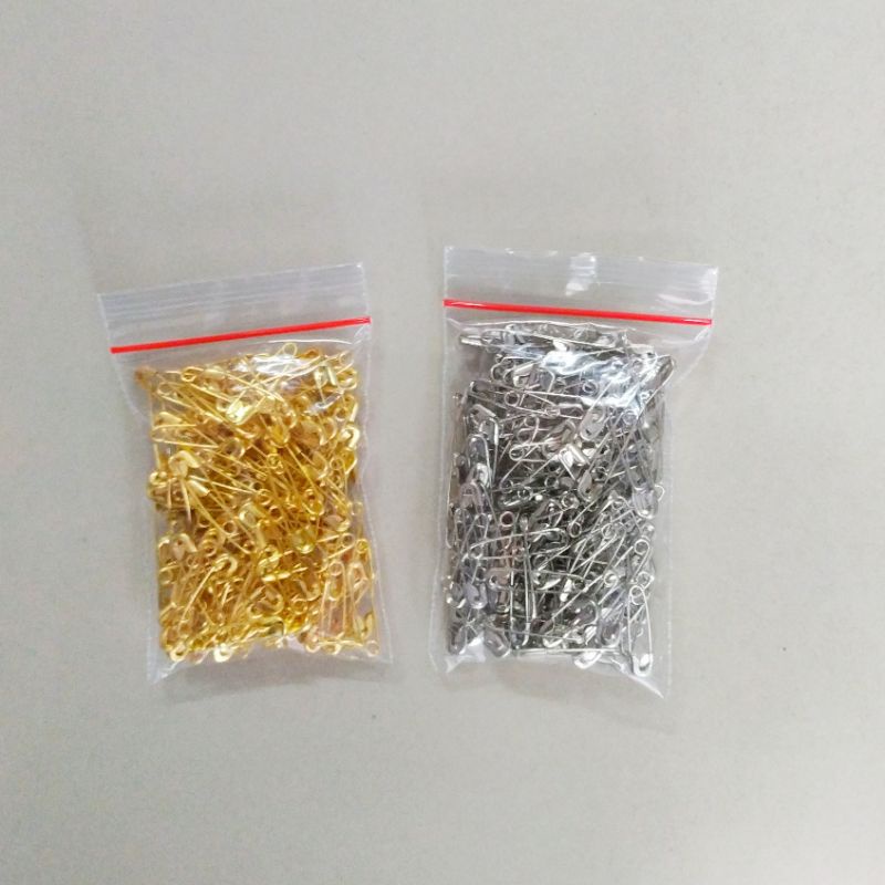 Jual peniti kecil putih silver / kuning emas 22gr | Shopee Indonesia