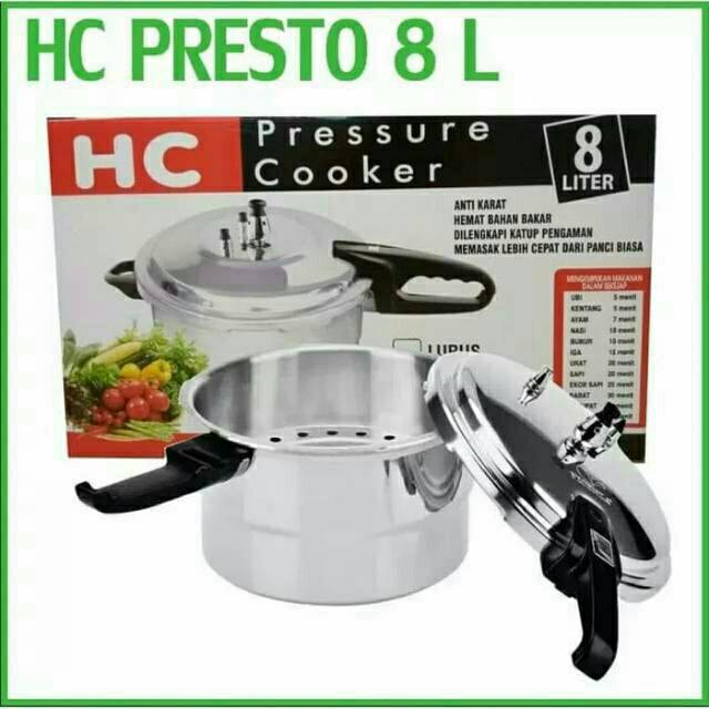 Jual Panci Presto 8liter (TANPA TUTUP KACA) | Shopee Indonesia