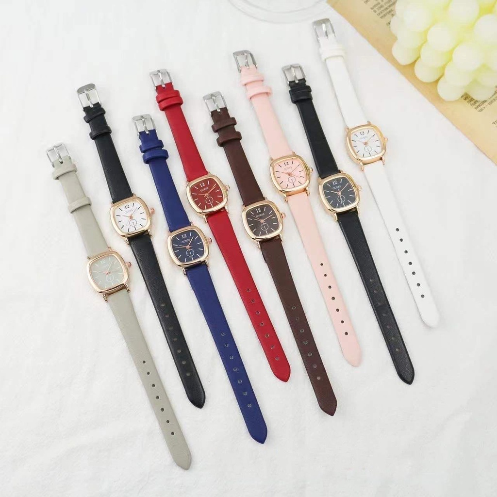 Jual BAJ Jam Tangan Quartz Strap PU Analog Casual Gaya Retro Wanita ...