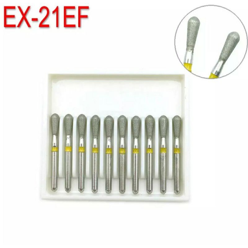Jual POLISHING FINISHING BUR EX21EF Satuan DENTAL BURS Highspeed | Shopee Indonesia