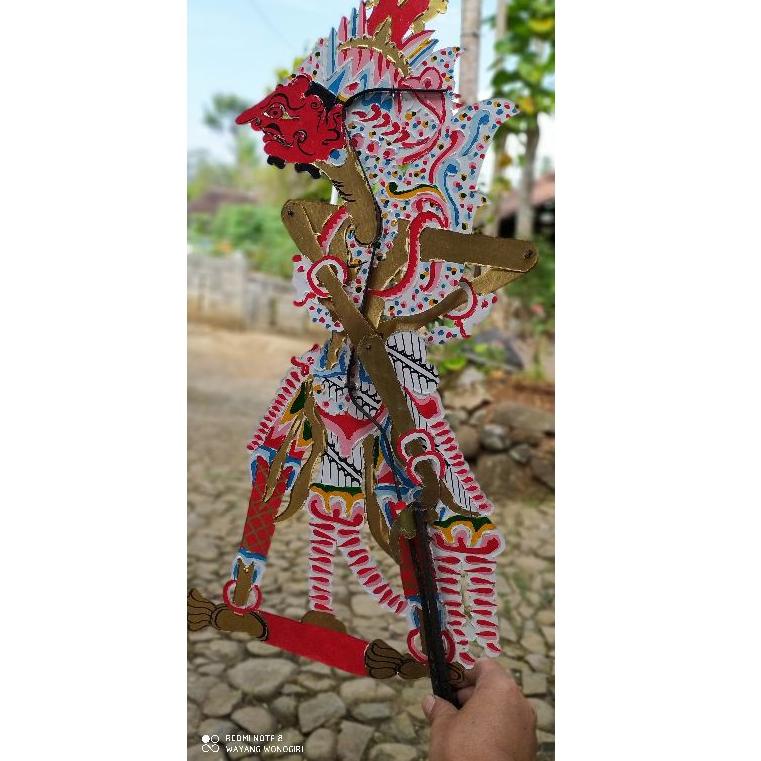 Jual wayang kulit kertas mainan BALADEWA bolodewo 55 cm (KODE 237 ...