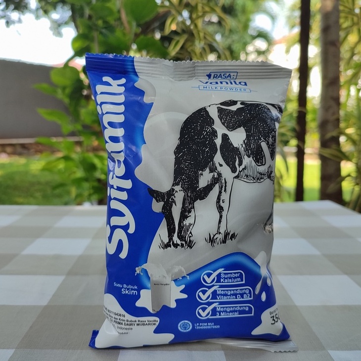 Jual Susu Sapi Bubuk Penggemuk Badan SYIFAMILK Rasa VANILA 350 gr ...