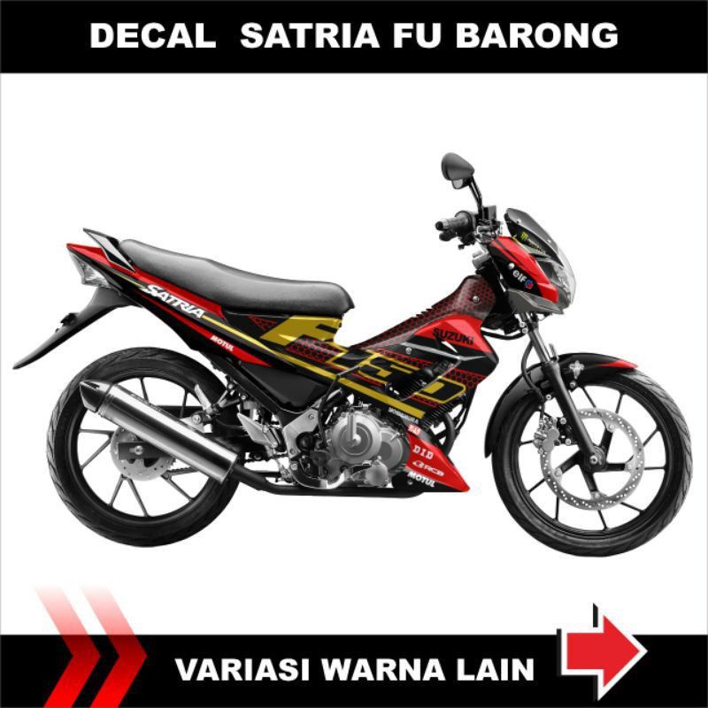 Jual Cutting Decal Striping Satria Fu Barong Fullbody Stiker Variasi ...