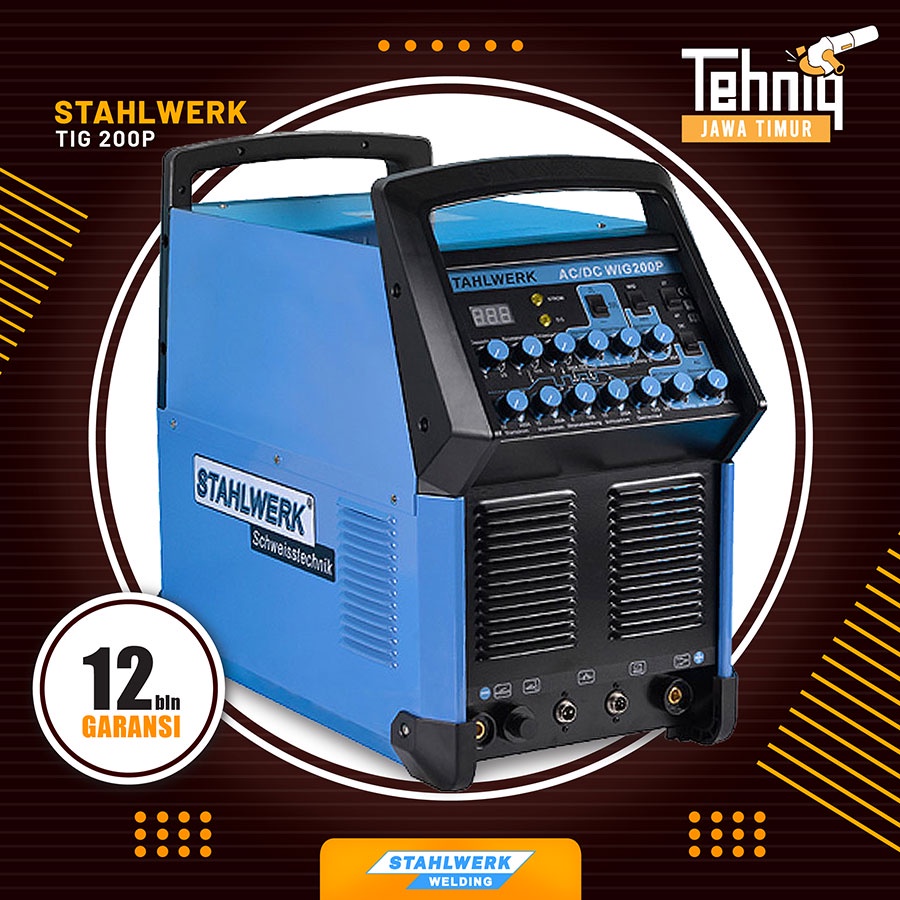 Jual Mesin Las Listrik / Trafo Las Argon STAHLWERK TIG-200PS AC/DC ...