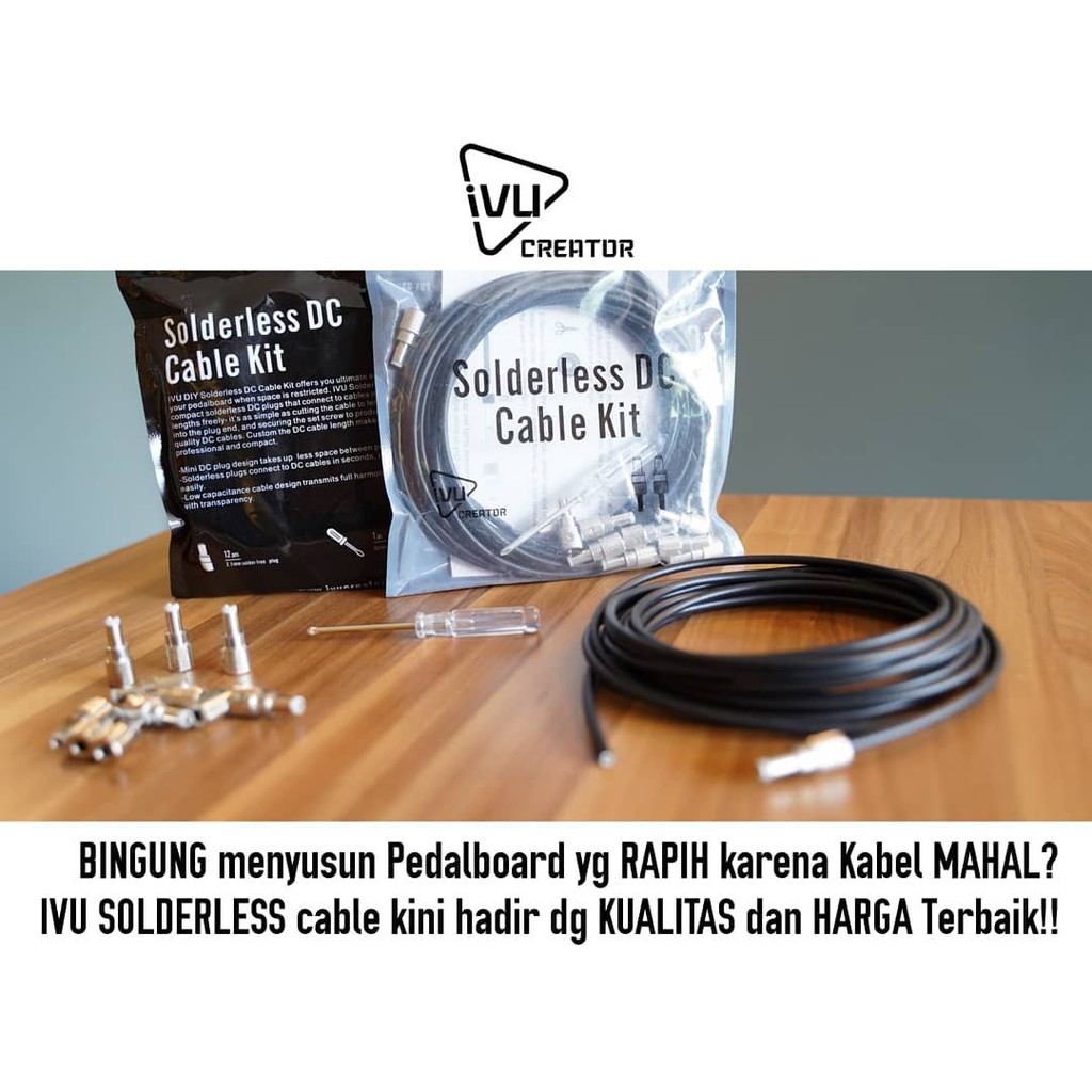 Jual IVU Creator Solderless DC Cable Kit | Shopee Indonesia