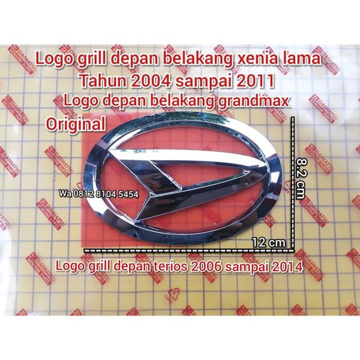 Jual lambang emblem logo daihatsu xenia lama granmax luxio terios lama ...
