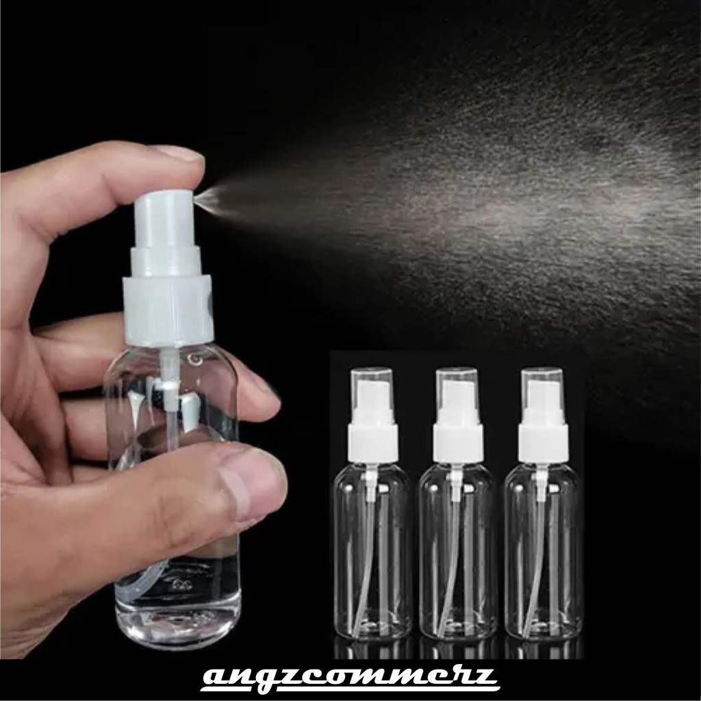 Jual Botol Semprot Loundry Parfum Bening Tebal Pet Clear Bottle White ...