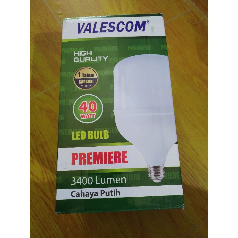 Jual Lampu LED Jumbo 40 Watt Premiere Bohlam Kapsul Cahaya Putih | Shopee Indonesia