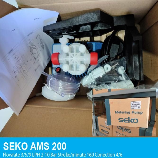 Jual Dosing Pump Seko Ams 200 Pompa Chemical Kimia | Shopee Indonesia