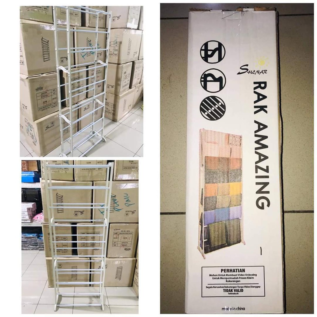 Jual AJ- RACK AMAZING : Rak Sepatu Minimalis Dan Praktis | Shopee Indonesia