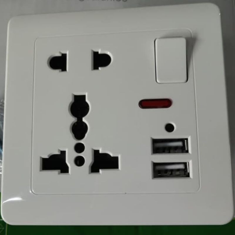 Jual Stop Kontak - Colokan Listrik USB - Colokan Dinding Murah Meriah ...